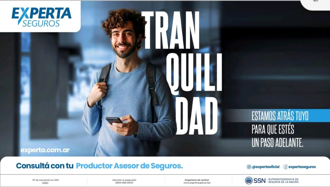 Respaldo, tranquilidad y confianza, el mensaje de Experta Seguros para ...